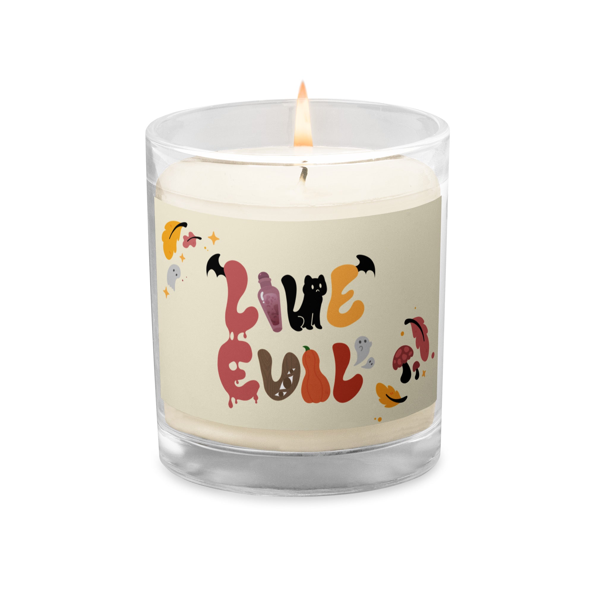 Live Evil Candle – Evil Geniuses Store